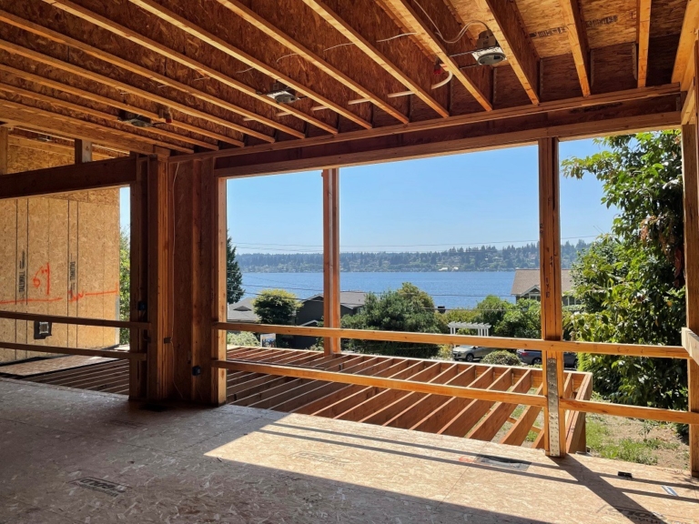 Construction Update | Holmes Point, Kirkland - Trailside Homes